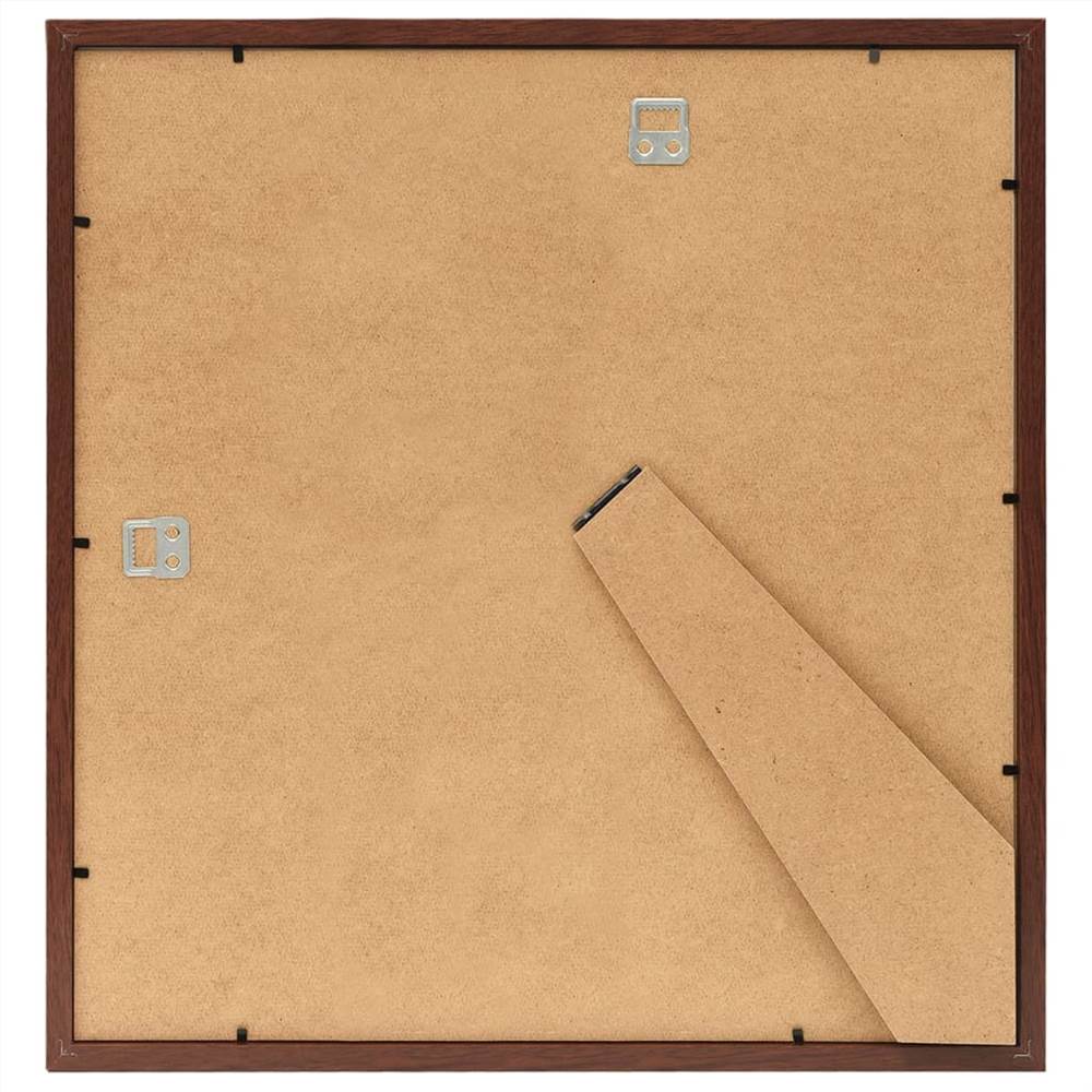 Photo Frames Collage 5 pcs for Wall or Table Brown 50x50 cm MDF
