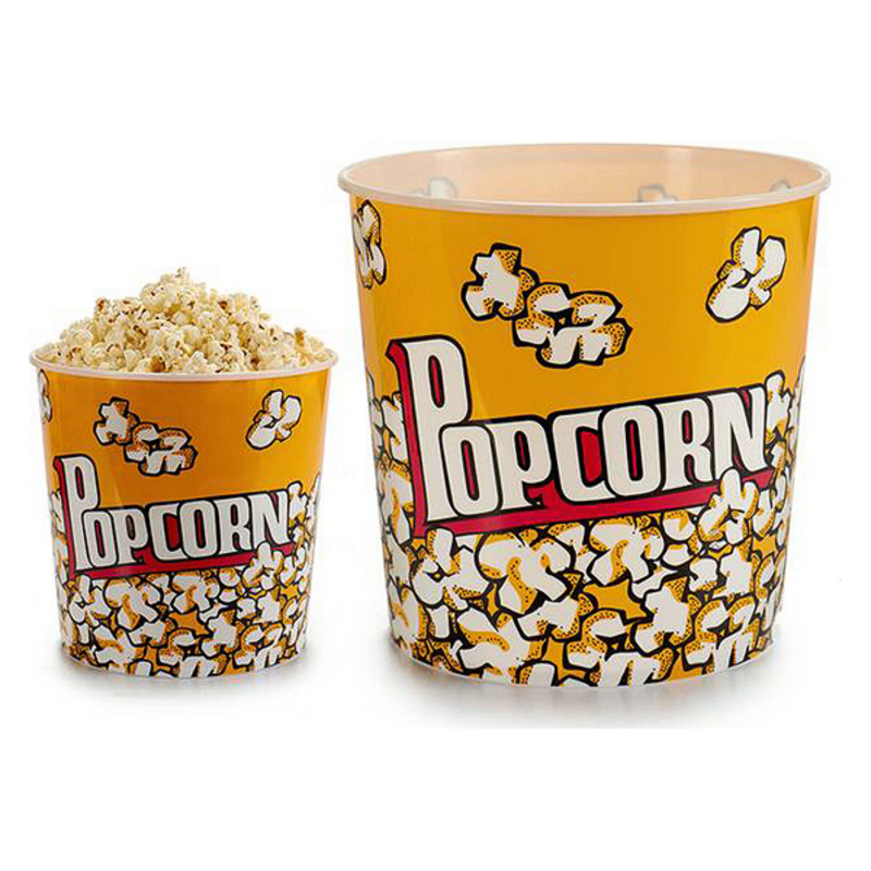 5L Large PopCorn Bucket (21.5 x 20 x 21.5 cm) | Europe