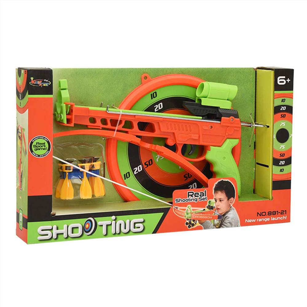 Children Crossbow and Dart Archery Set with Target