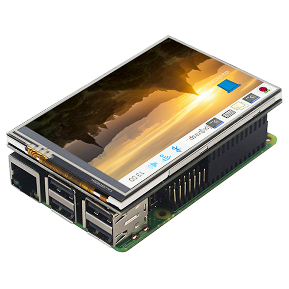 Raspberry Pi 4 Model B/3B+/3B Touch Screen