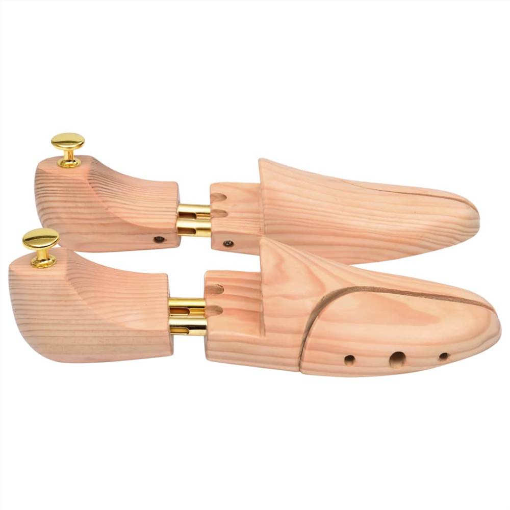 Shoe Trees 5 Pairs Size 38-39 Solid Pine Wood