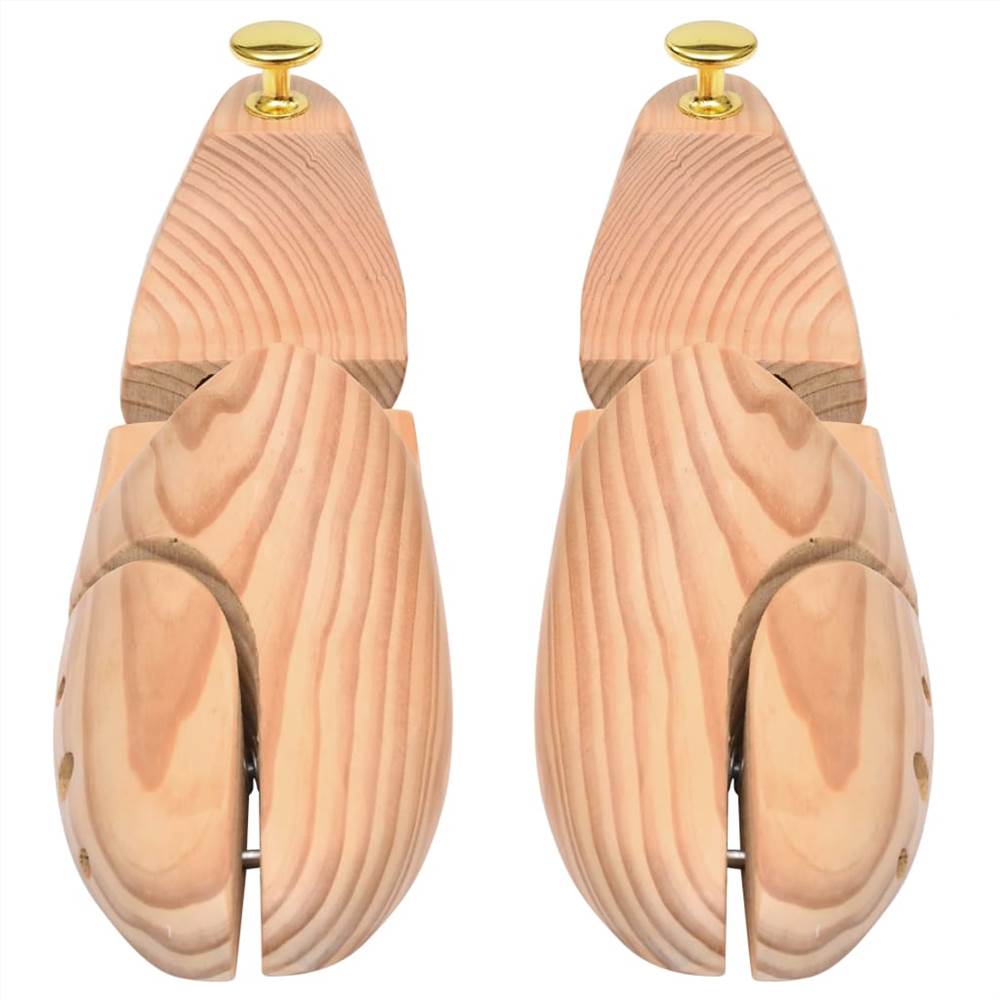 Shoe Trees 5 Pairs Size 38-39 Solid Pine Wood