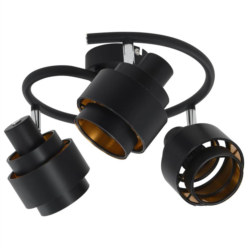 3-Way Spot Light Black E14