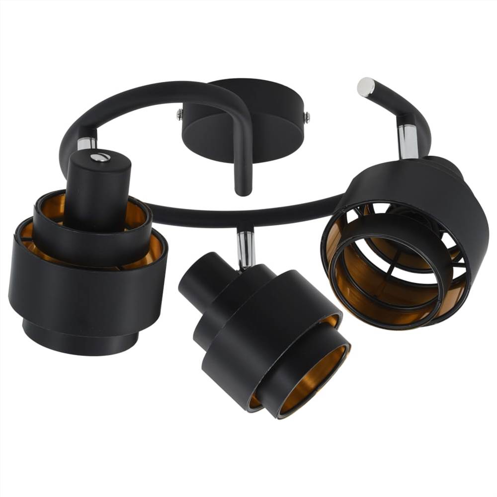 3-Way Spot Light Black E14