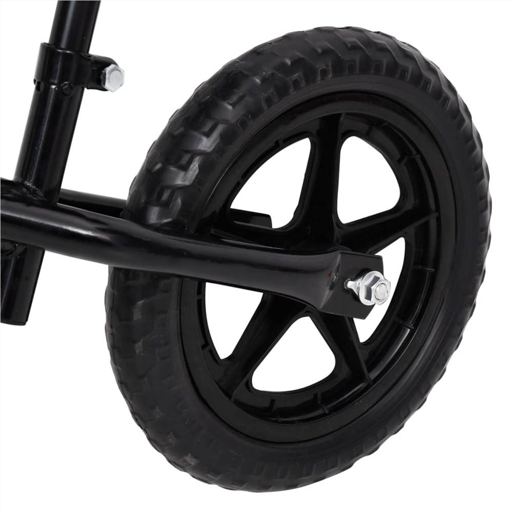 Balance Bike 10 inch Wheels Black