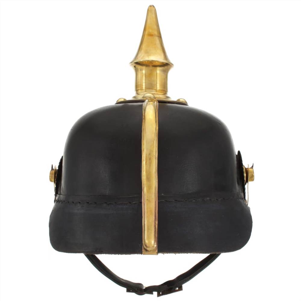 German Prussian Helmet Antique Replica LARP Black Steel