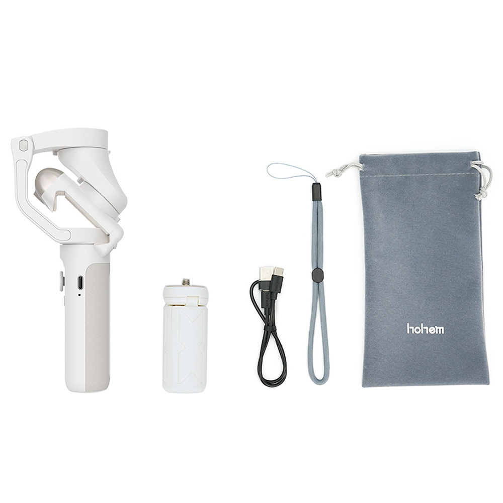 Hohem iSteady V2 Handheld Mobile Phone Gimbal with Fill Light White