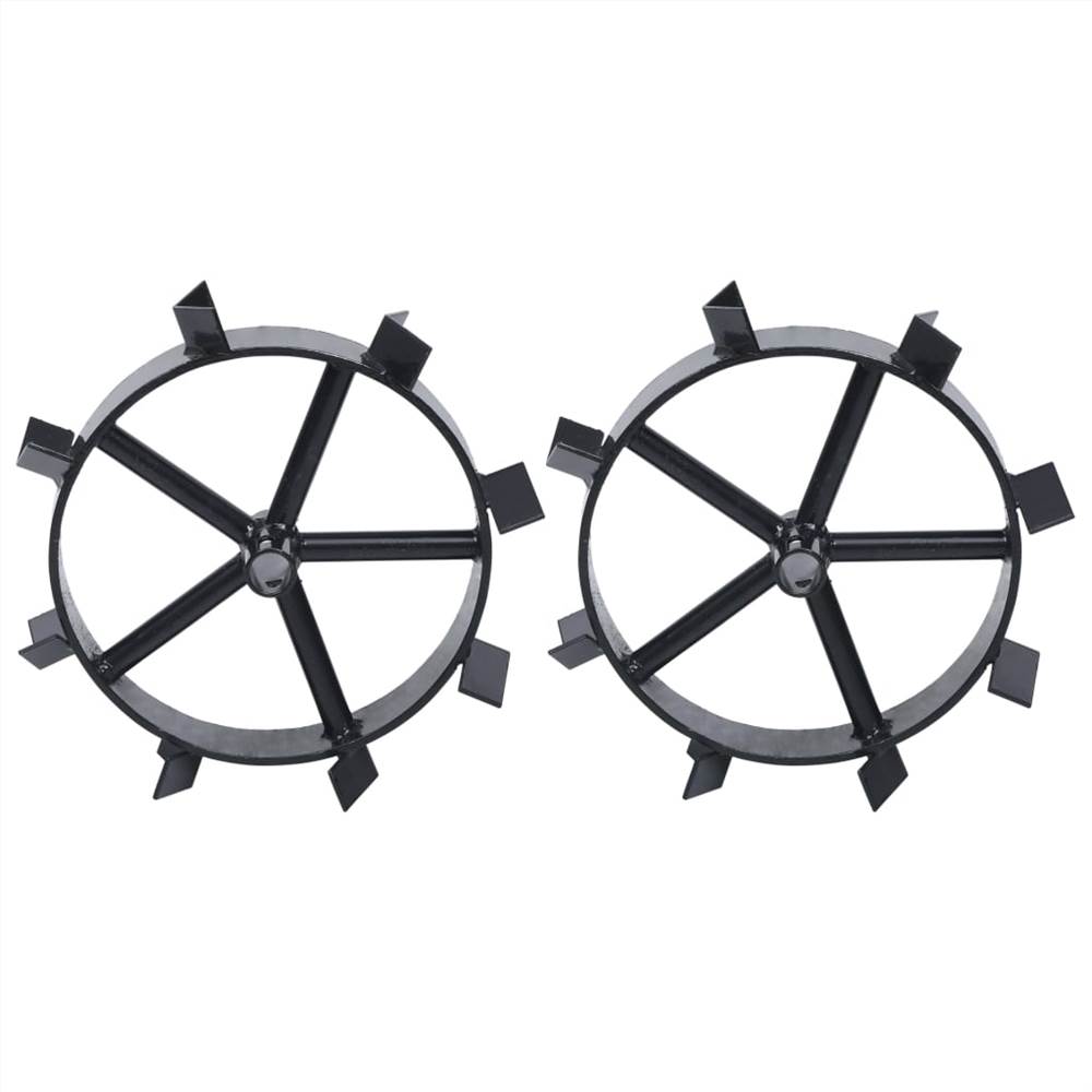 Metal Wheels for 6.5 HP Petrol Tiller 2 pcs