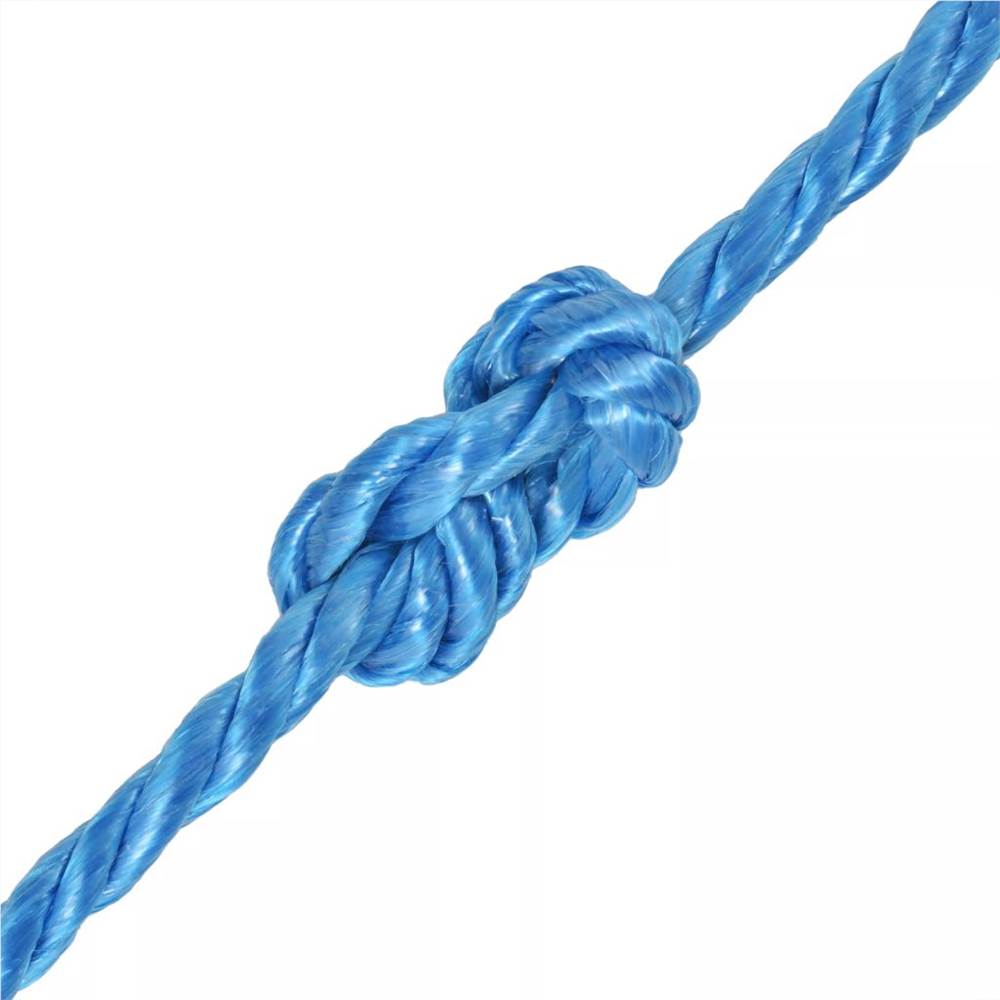 Twisted Rope Polypropylene 6 mm 200 m Blue