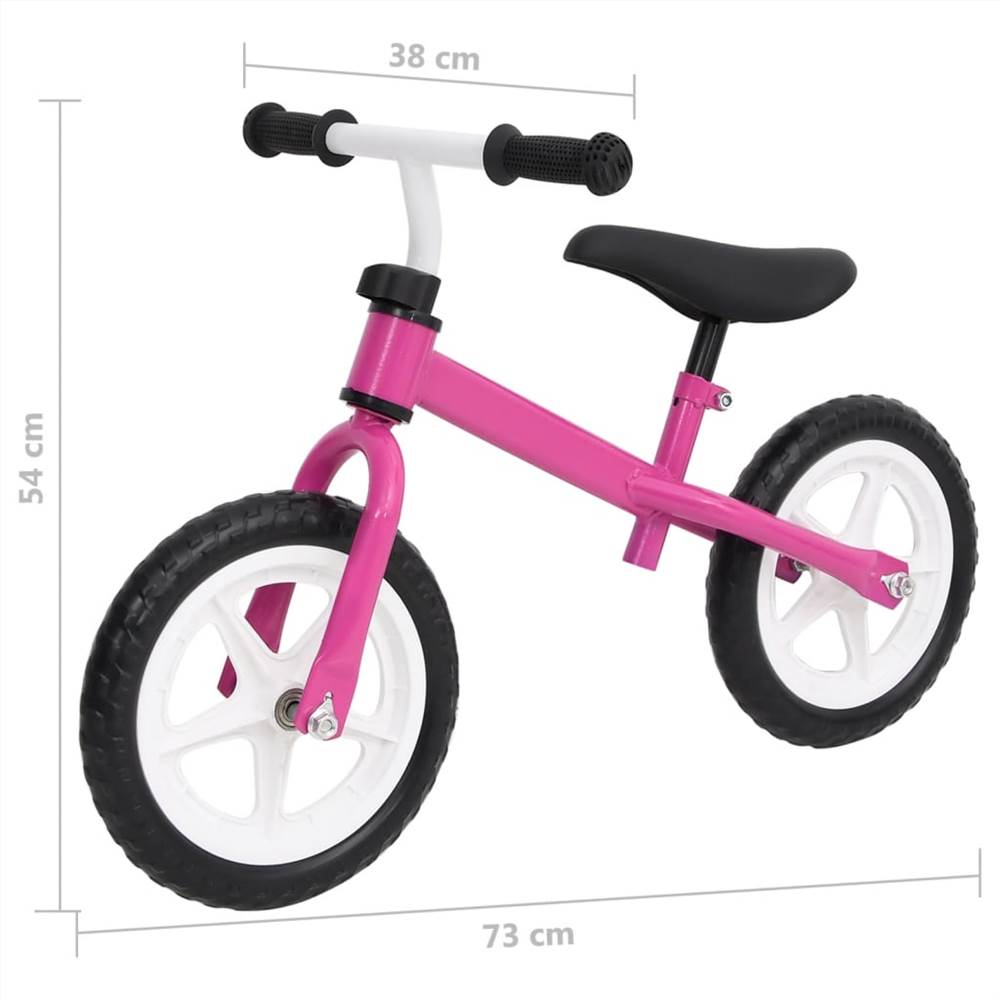 Balance Bike 10 inch Wheels Pink
