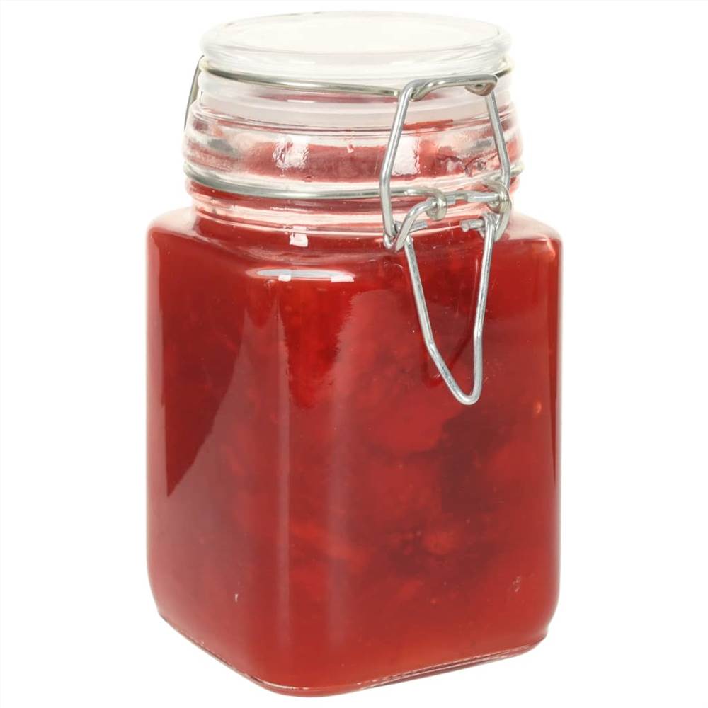 Glass Jam Jars with Lock 12 pcs 260 ml