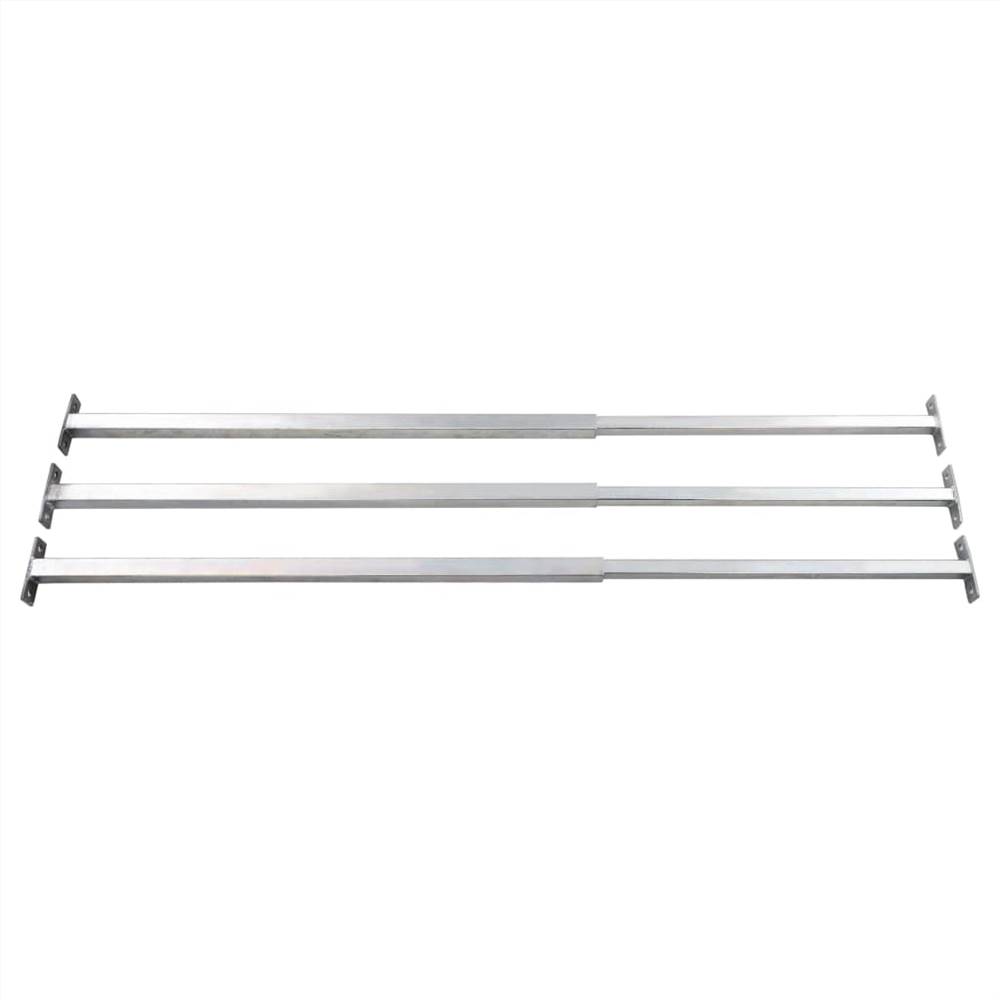 Adjustable Security Window Bars 3 pcs 710-1200 mm Adjustable Security Window Bars 3 pcs 710-1200 mm