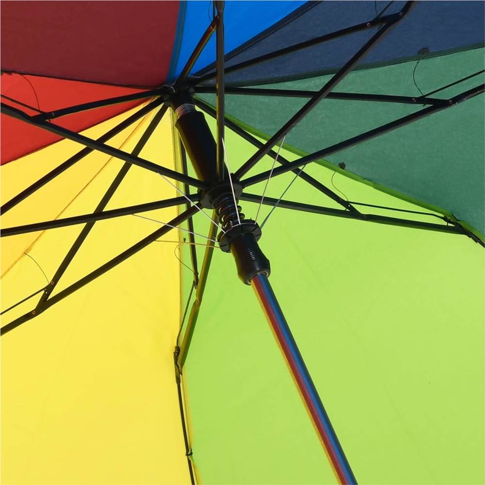 Automatic Folding Umbrella Multicolour 124 cm