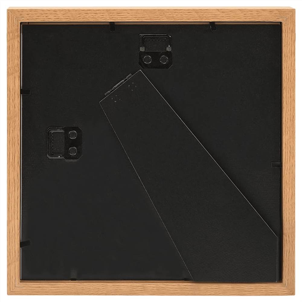 3D Box Photo Frames 5 pcs Oak 23x23 cm for 13x13 cm Picture