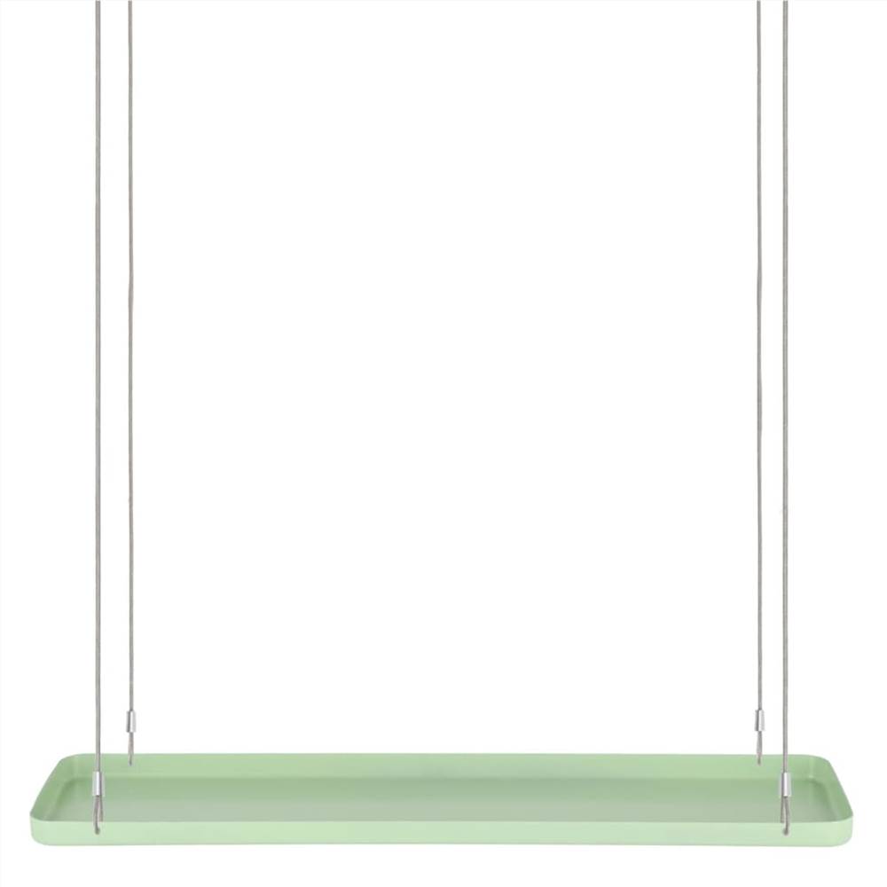 Esschert Design Hanging Plant Tray Rectangular Green L