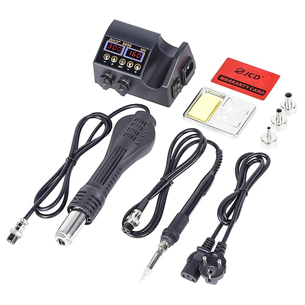 JCD 8898 2in1 Hot Air Heater and Soldering Iron