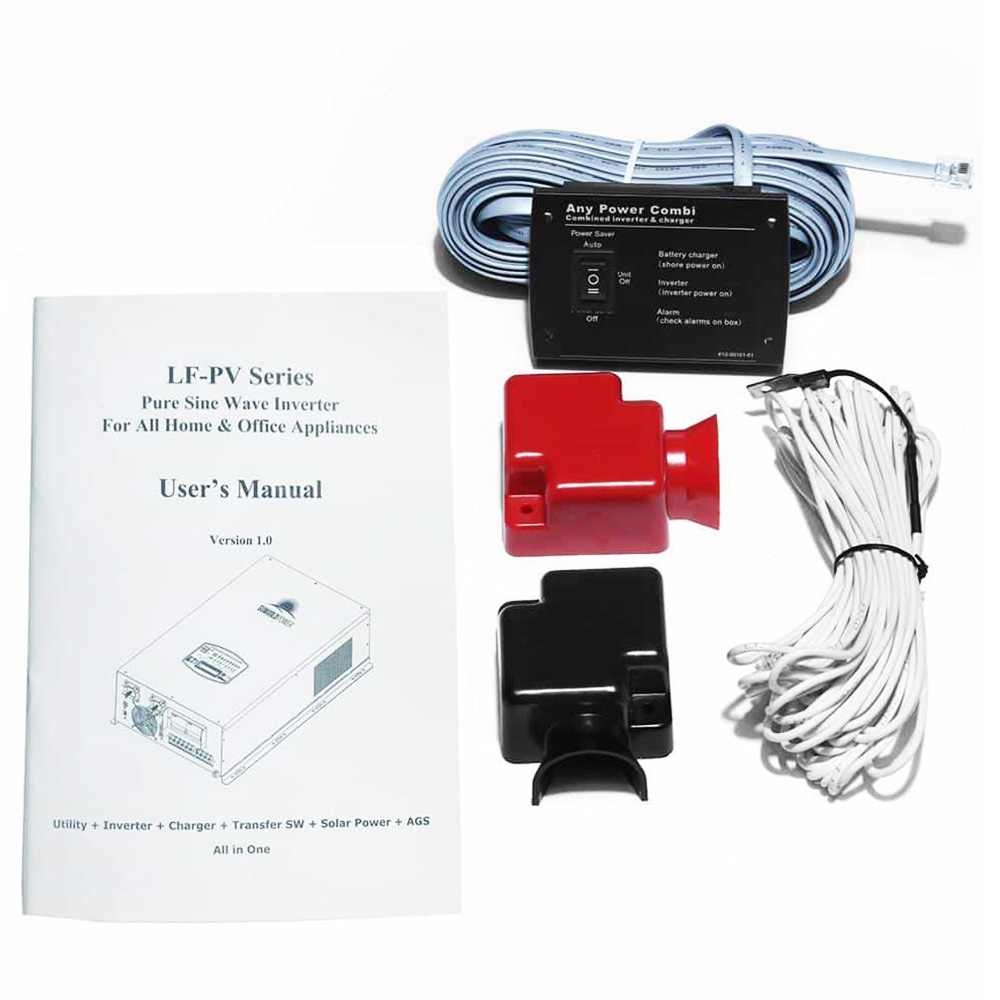 SunGoldPower 3000W 12V Pure Sine Wave Power Inverter Blue