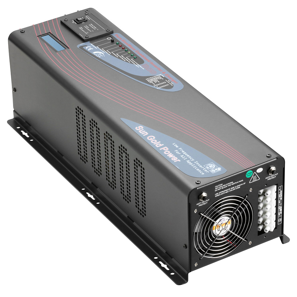SunGoldPower 6000W DC 24V Split Phase Pure Sine Wave Inverter