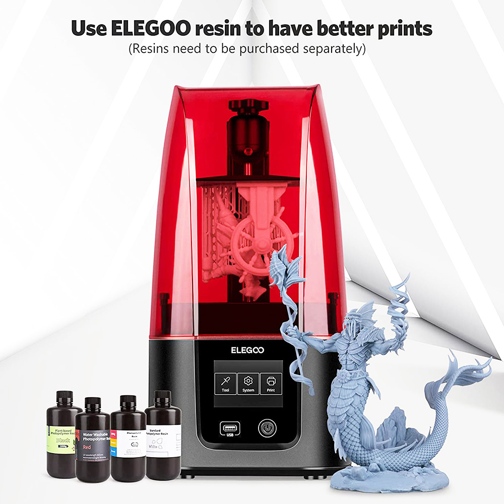 ELEGOO Mars 3 MSLA Resin 3D Printer