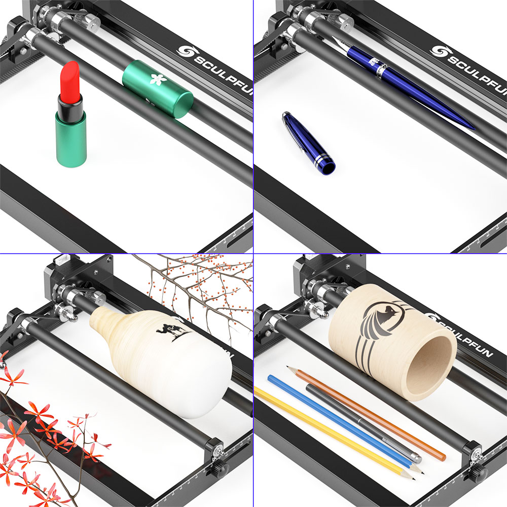 Sculpfun Y-axis Laser Rotary Roller | Europe
