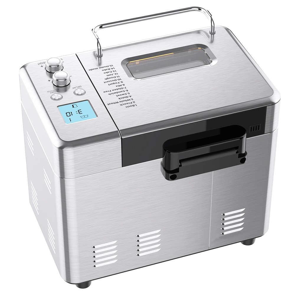 CalmDo Fully Automatic Bread Maker Machine Stainless Steel