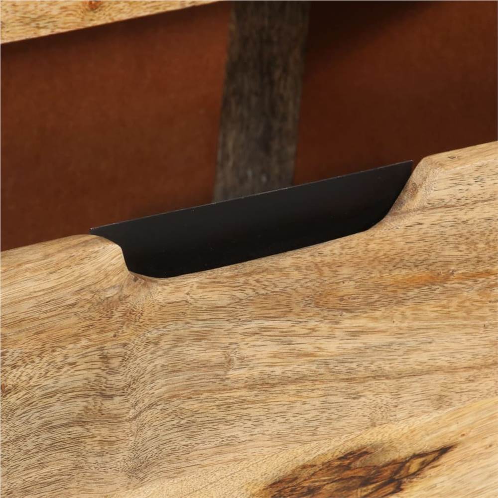 Sideboard Solid Mango Wood 180x40x80 cm