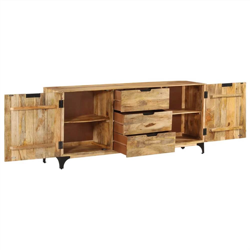 Sideboard Solid Mango Wood 180x40x80 cm