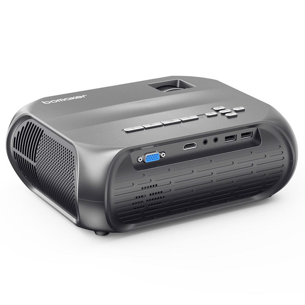 Bomaker S5 720P Projector Gray