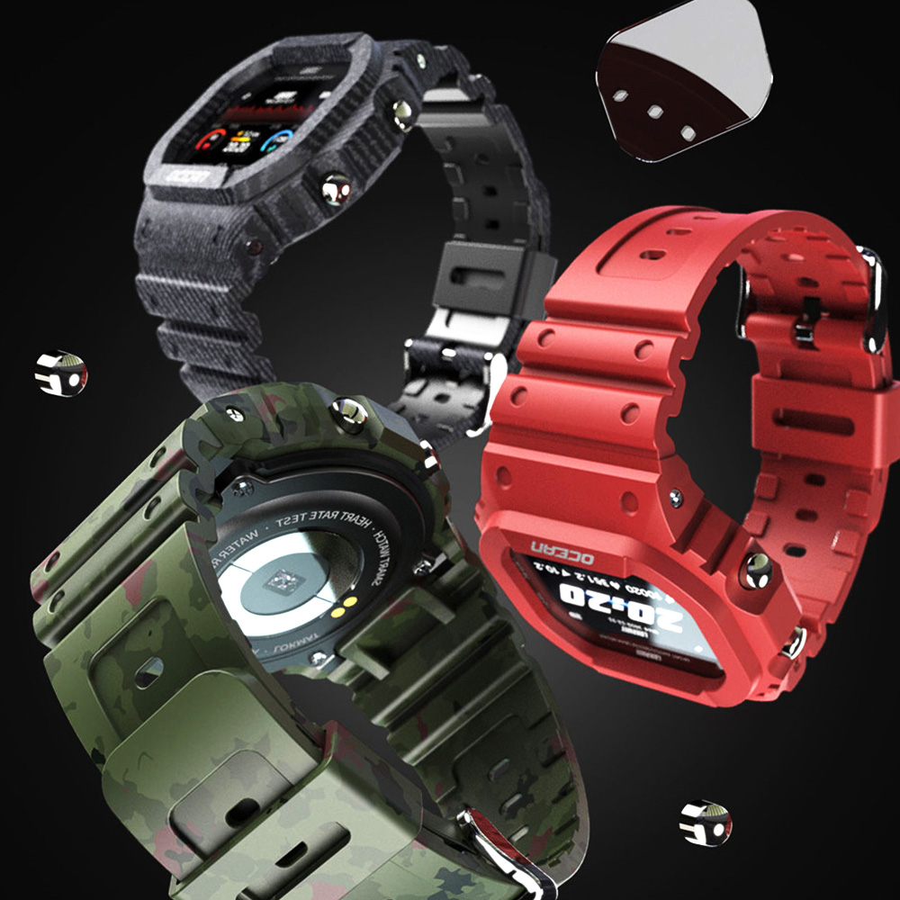 LOKMAT OCEAN Bluetooth Smartwatch 1.14 inch TFT Touch Screen Green