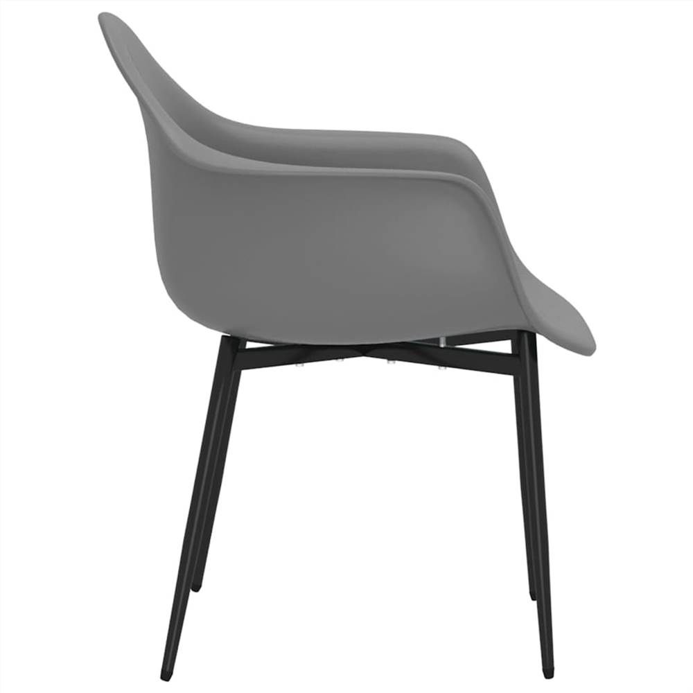 Dining Chair Grey PP