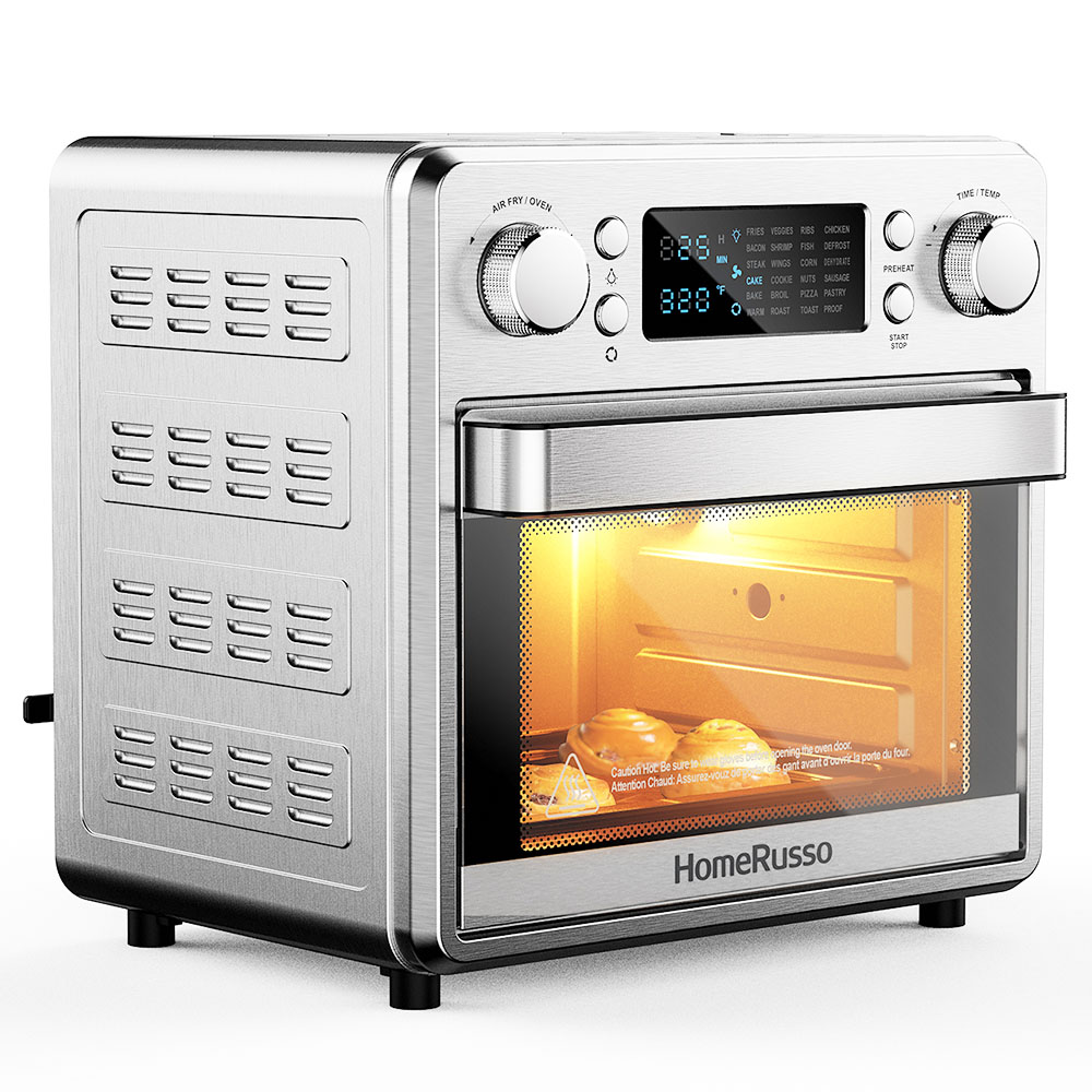 HomeRusso 15.8QT 24-in-1 Air Fryer Oven