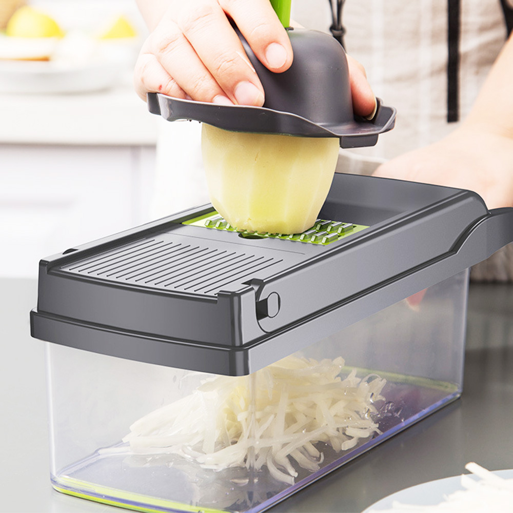 Multi-Function House-Hold Six-Blade Dicing and Slicing Slicer