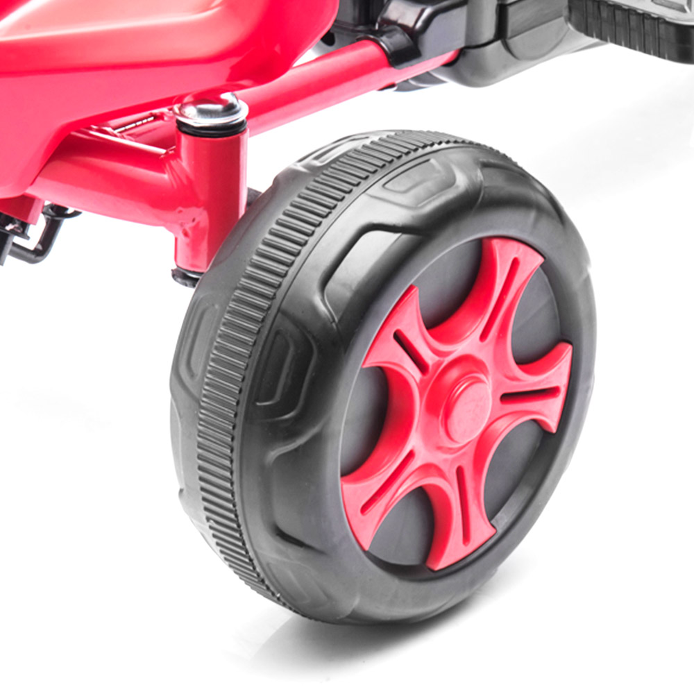 LALAHO Go Kart for Kids Red