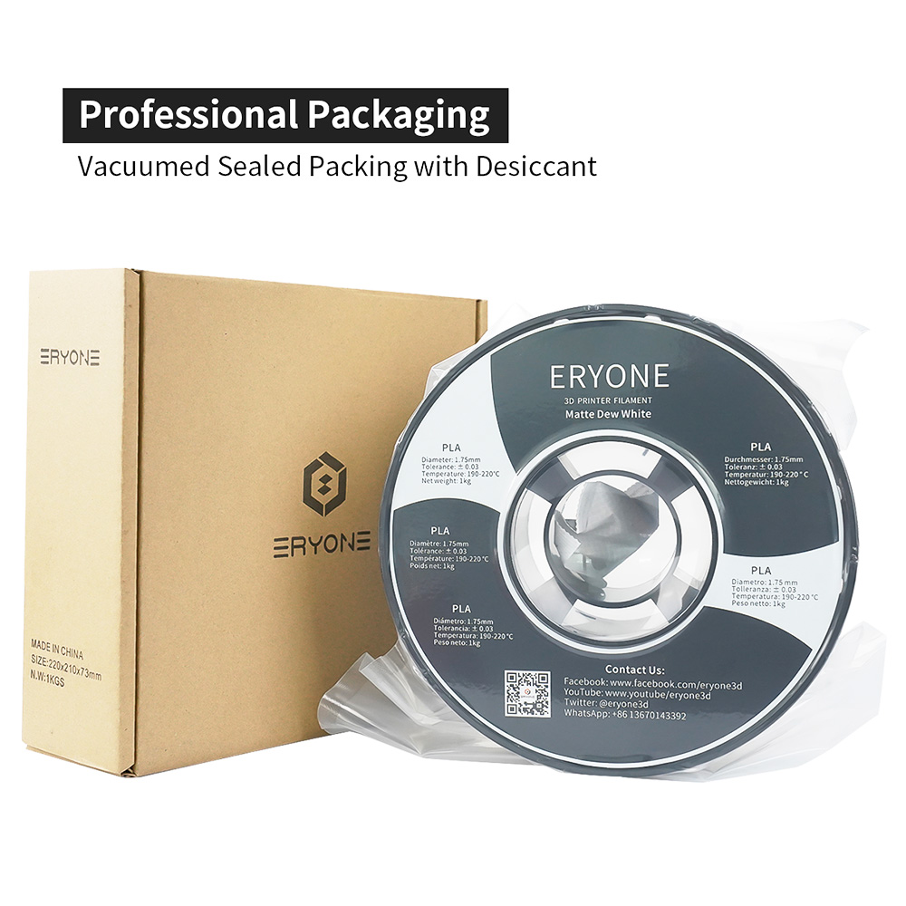 ERYONE Matte PLA Filament for 3D Printer | Canada