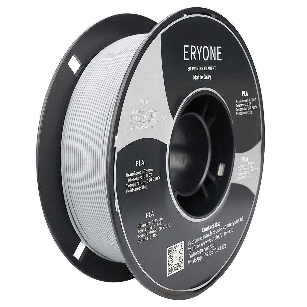 ERYONE Matte PLA Filament for 3D Printer | Europe