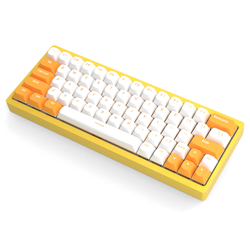 AJAZZ AC064 RGB Mechanical Keyboard Banana&Clear Switch