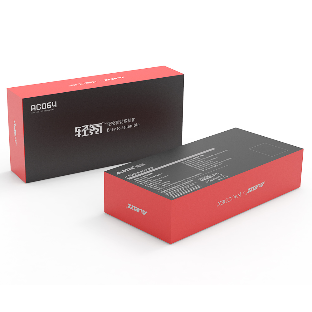 AJAZZ AC064 RGB Mechanical Keyboard Banana Switch