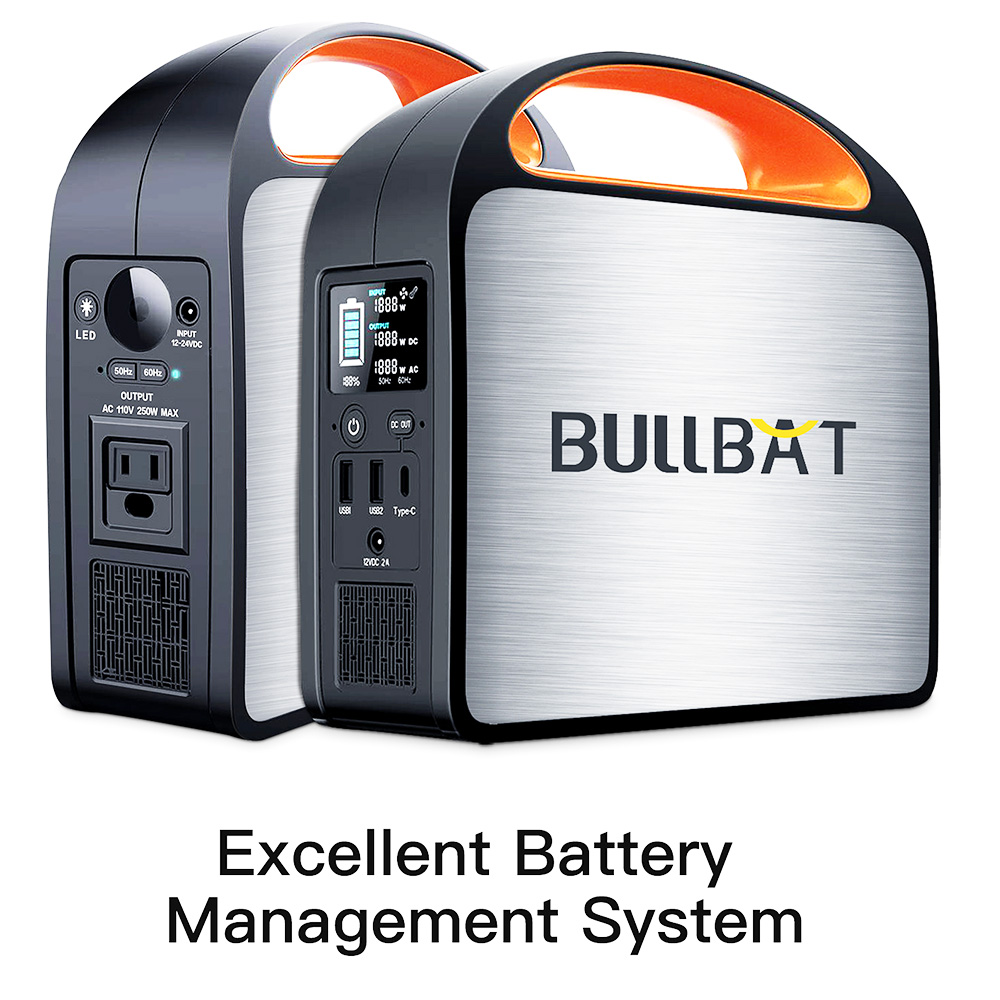 BULLBAT Pioneer 250 257Wh/250W Portable Power Station