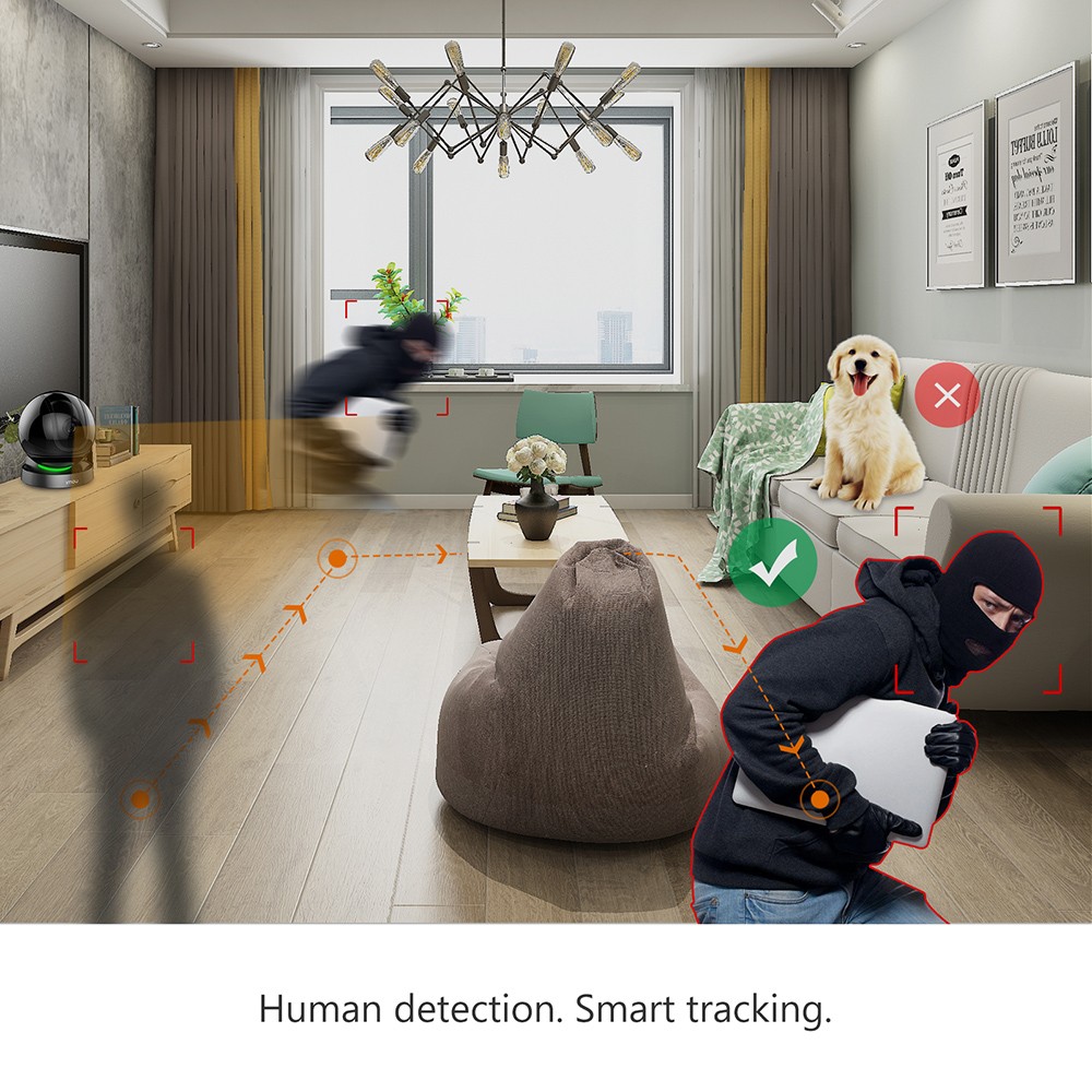 IMOU Rex Smart Cruise Camera 4mp with Panoramic View