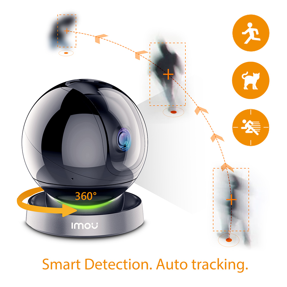 IMOU Rex Smart Cruise Camera 4mp with Panoramic View