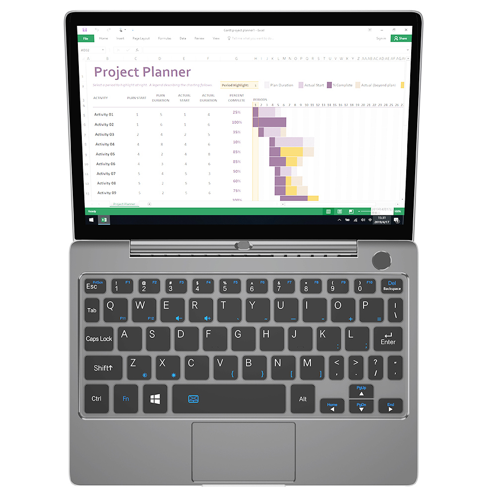 GPD P2 Max Portable Laptop Ultrabook Mini PC 8.9 Inch N6000 EU Plug