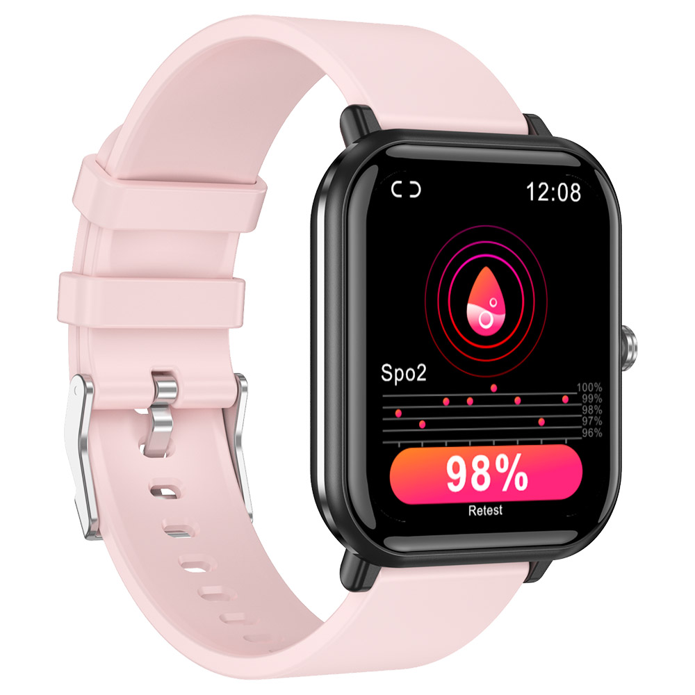 Q9 Pro Smartwatch 1.7 Inch Large Touch Screen Pink