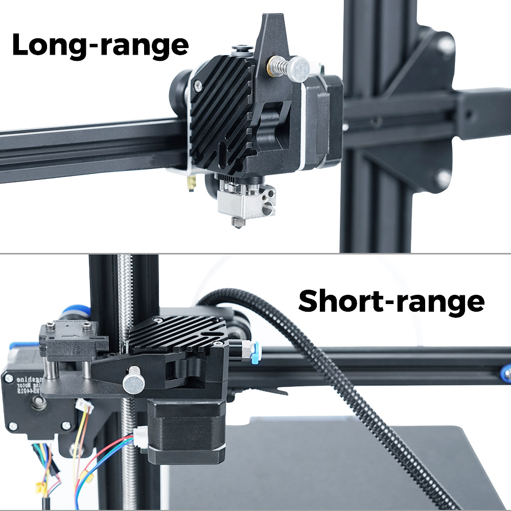 TWO TREES All Metal Geared Extruder Left Cloned Dual Drive Extruder