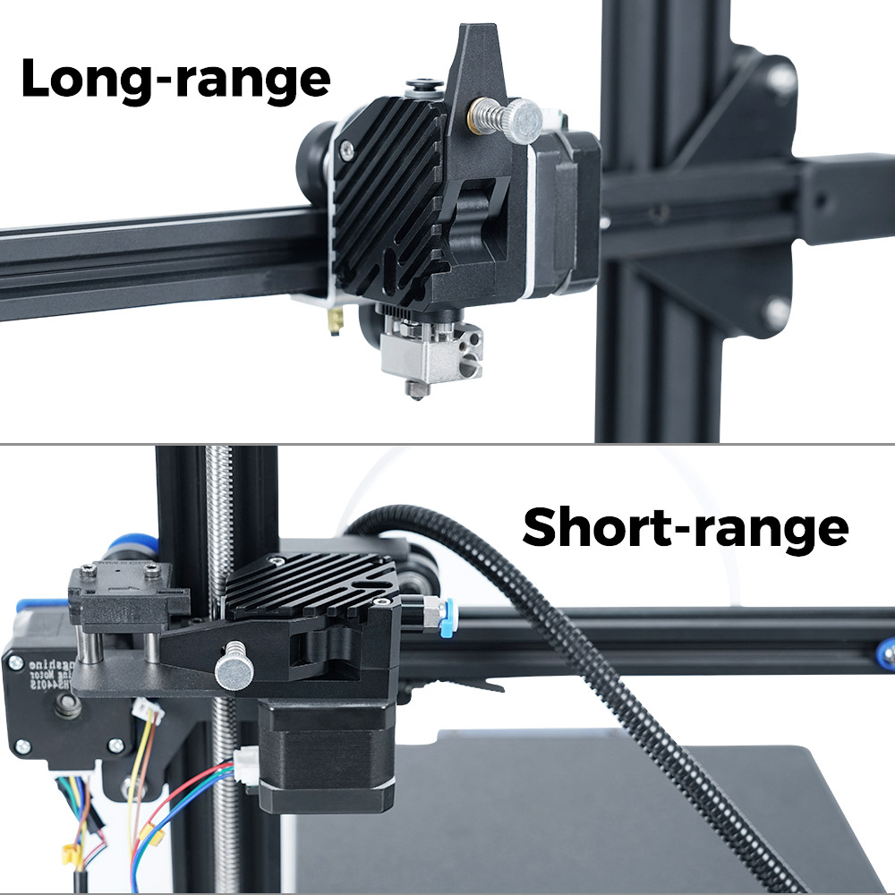 TWO TREES All Metal Geared Extruder Right Cloned Dual Drive Extruder