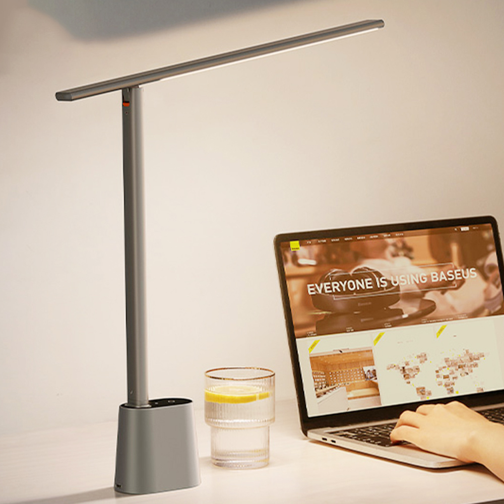 Baseus LED Smart Foldable Desk Lamp Gray