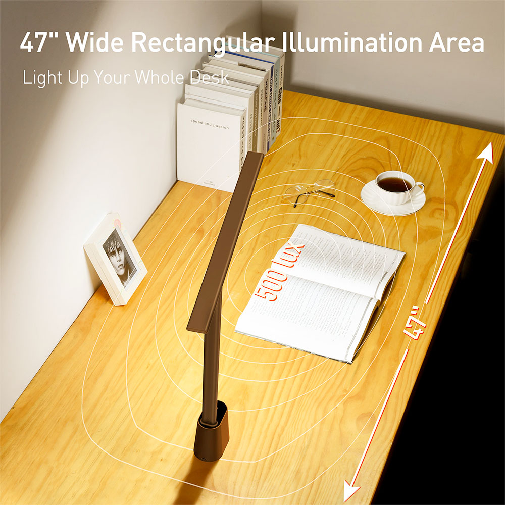 Baseus LED Smart Foldable Desk Lamp Gray