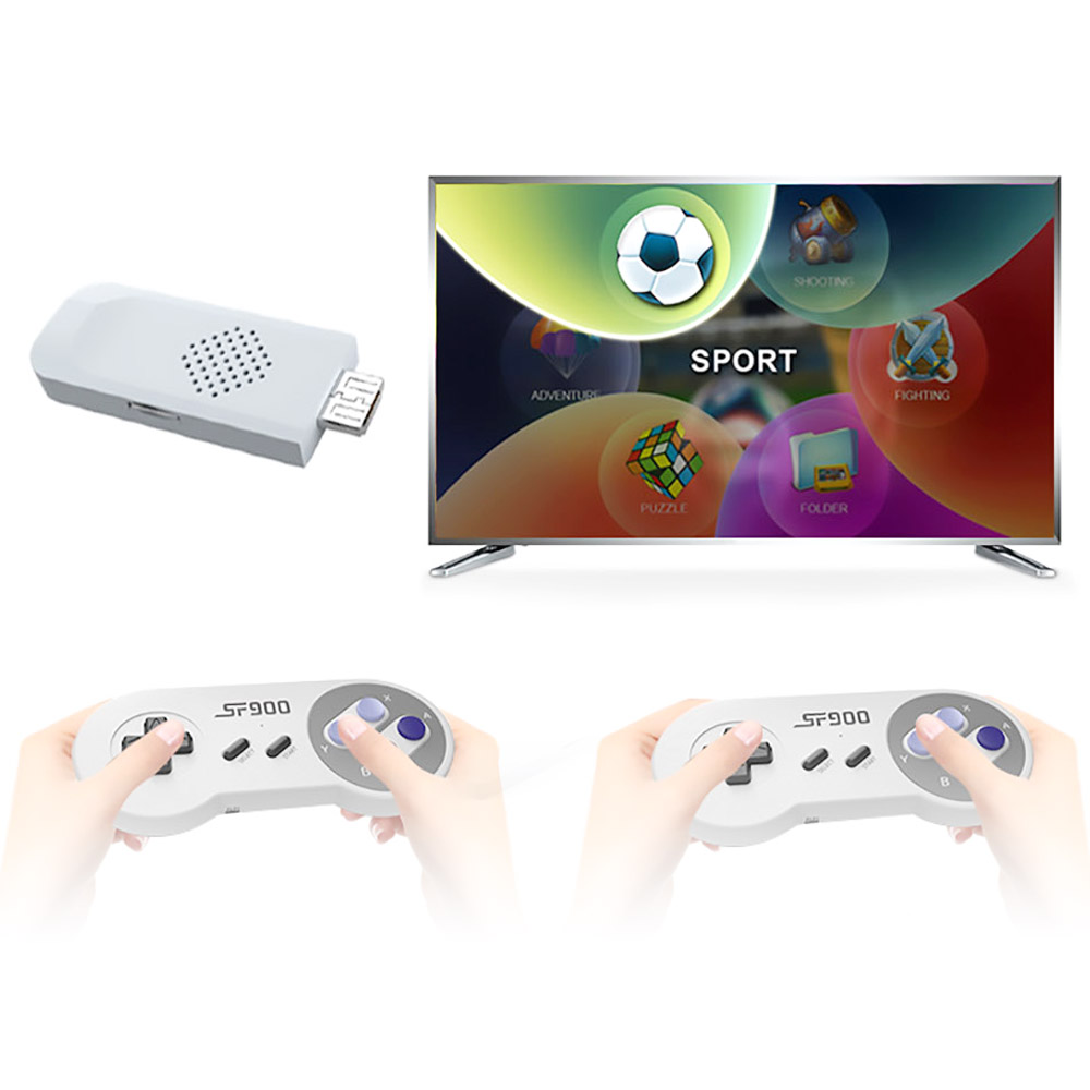Powkiddy SF900 HD Video Game Console White