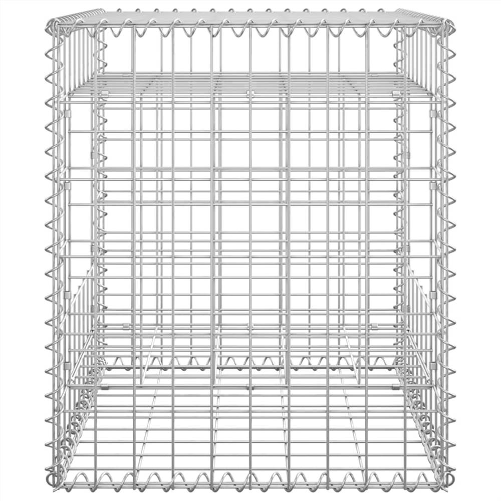 Gabion Basket Post 50x50x60 cm Iron