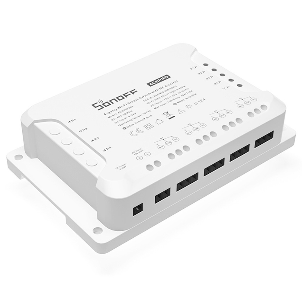 SONOFF 4CH PRO R3 4-gang Wi-Fi Smart Switch with RF Control