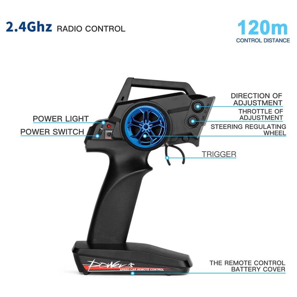 Wltoys 124017 1/12 Brushless RC Car RTR Two Batteries | Germany